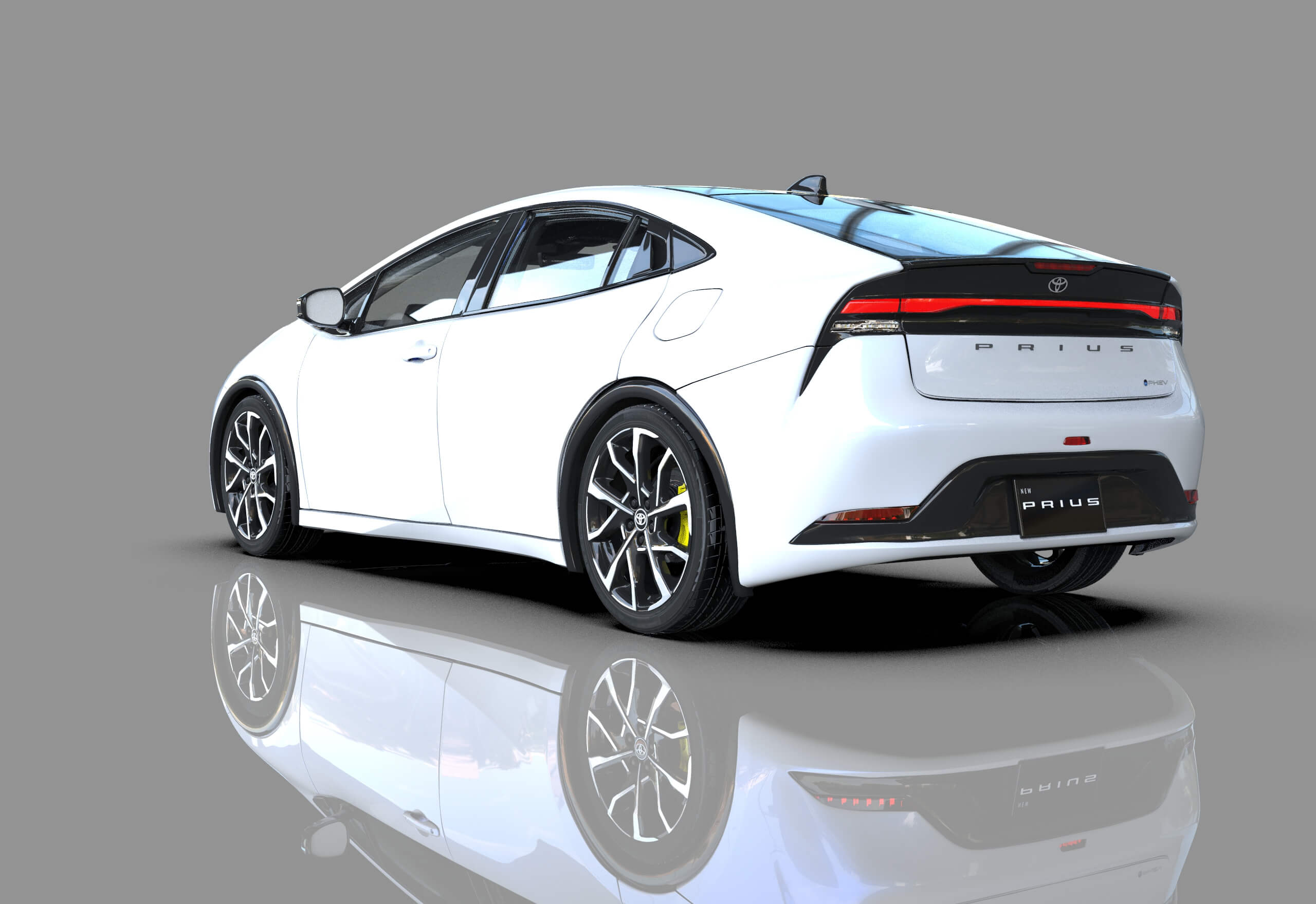 Toyota Prius 2023 Hqinterior - 3D Model by davidson