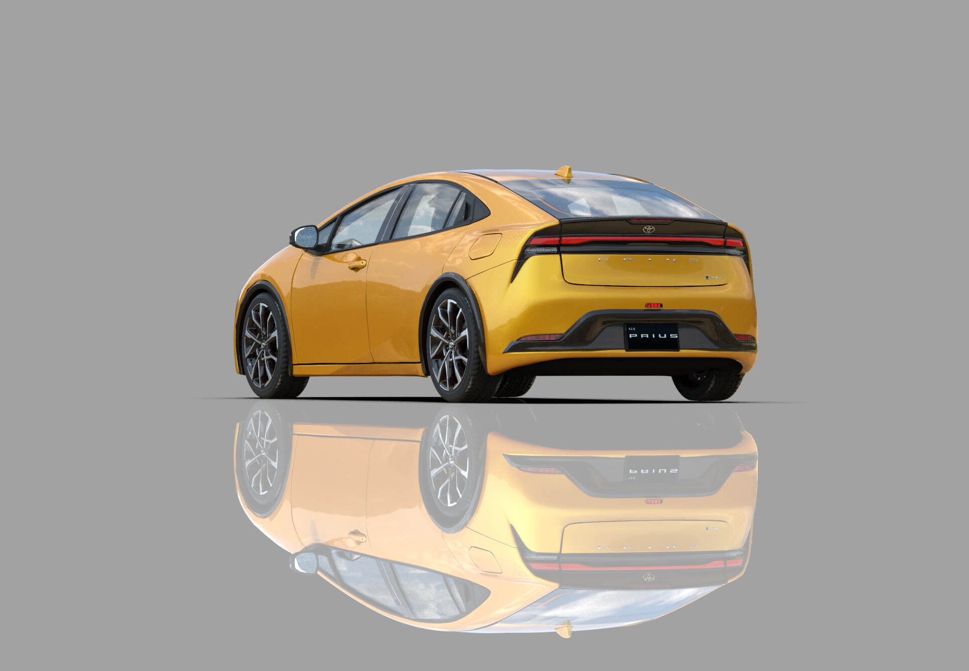 Toyota Prius 2023 Hqinterior - 3D Model by davidson