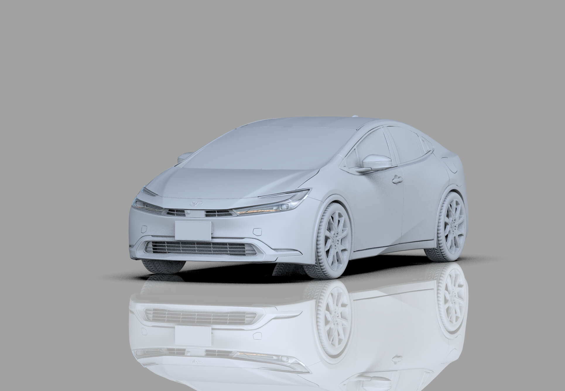 Toyota Prius 2023 Hqinterior - 3D Model by davidson