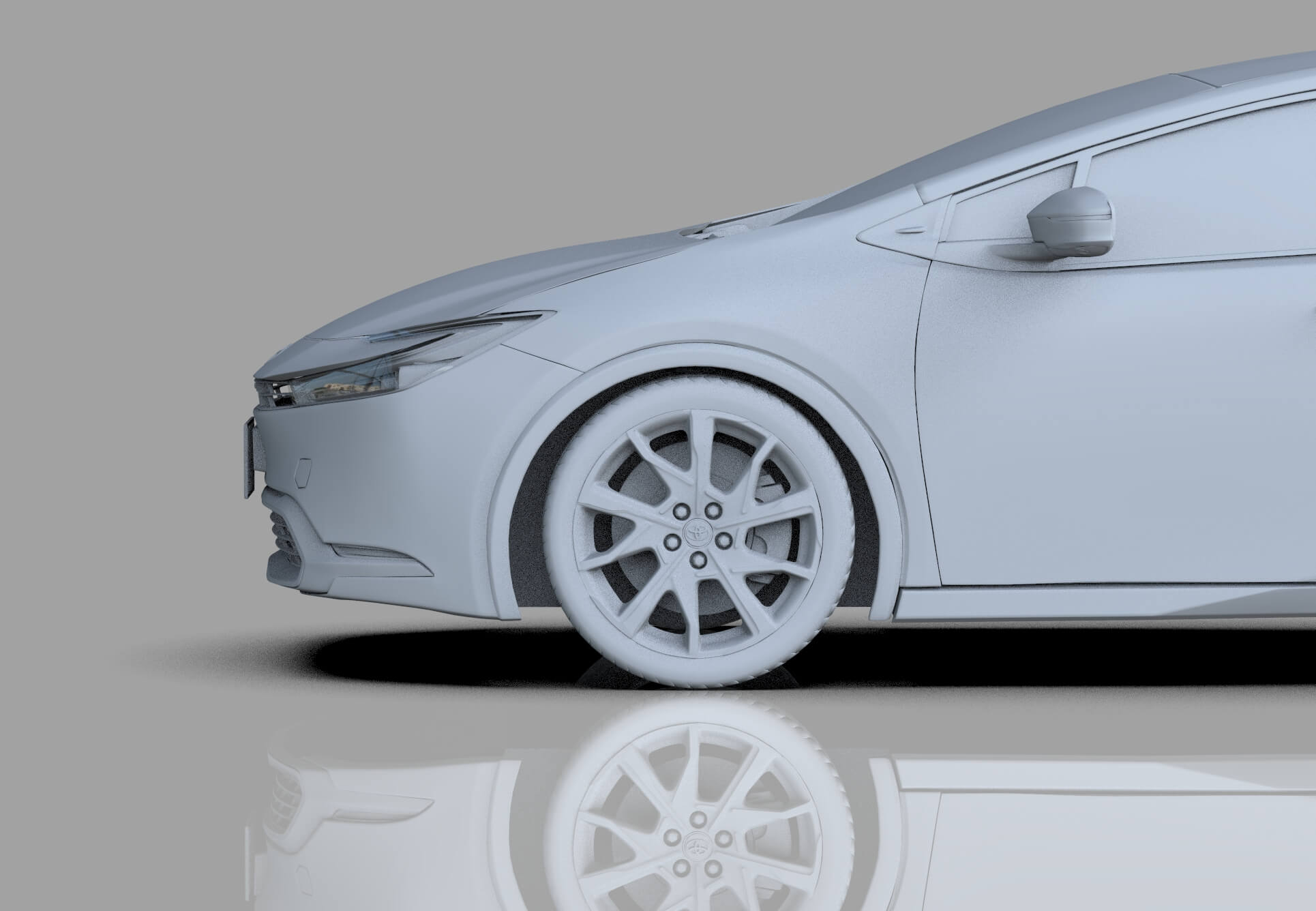 Toyota Prius 2023 Hqinterior - 3D Model by davidson