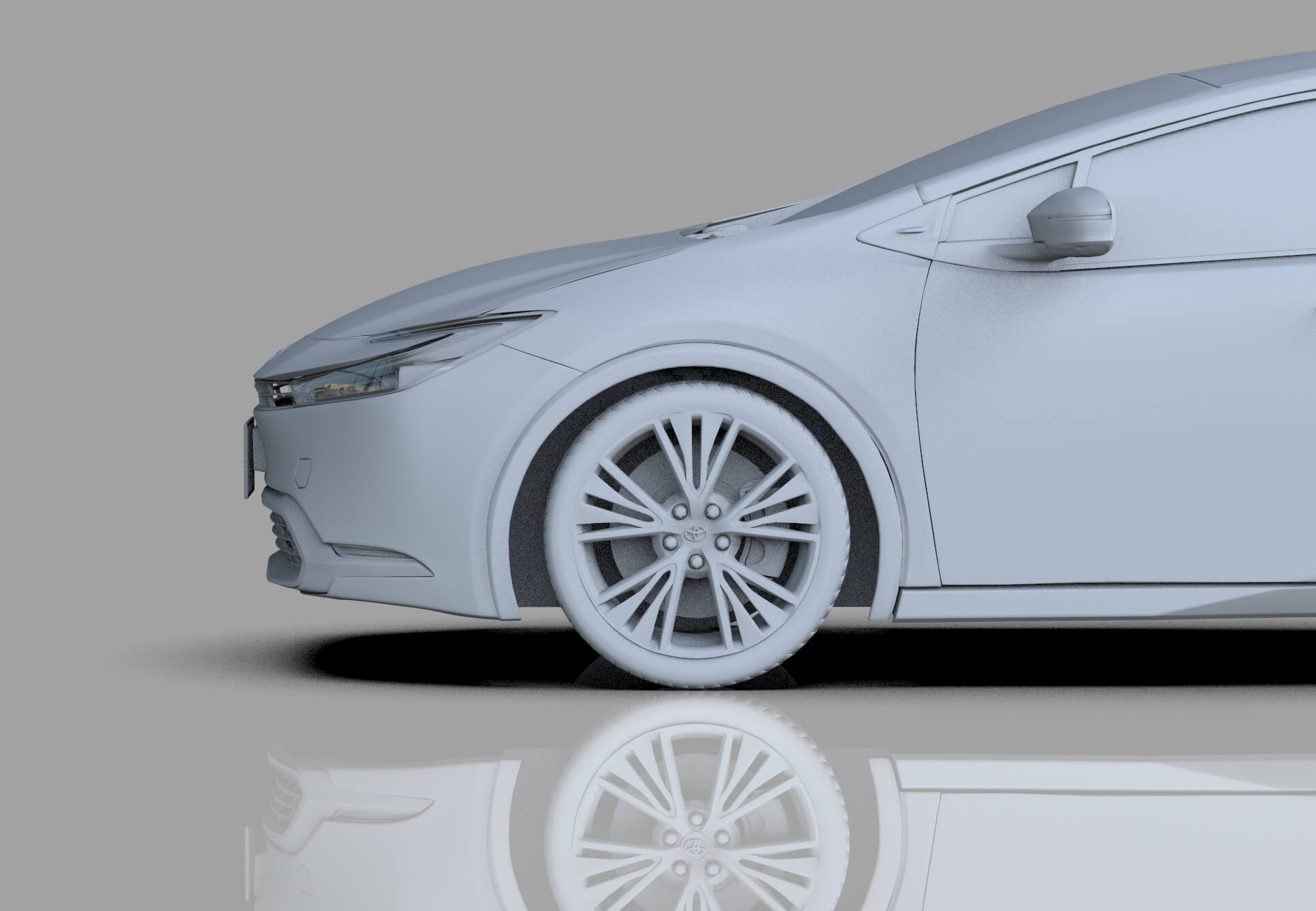 Toyota Prius 2023 Hqinterior - 3D Model by davidson