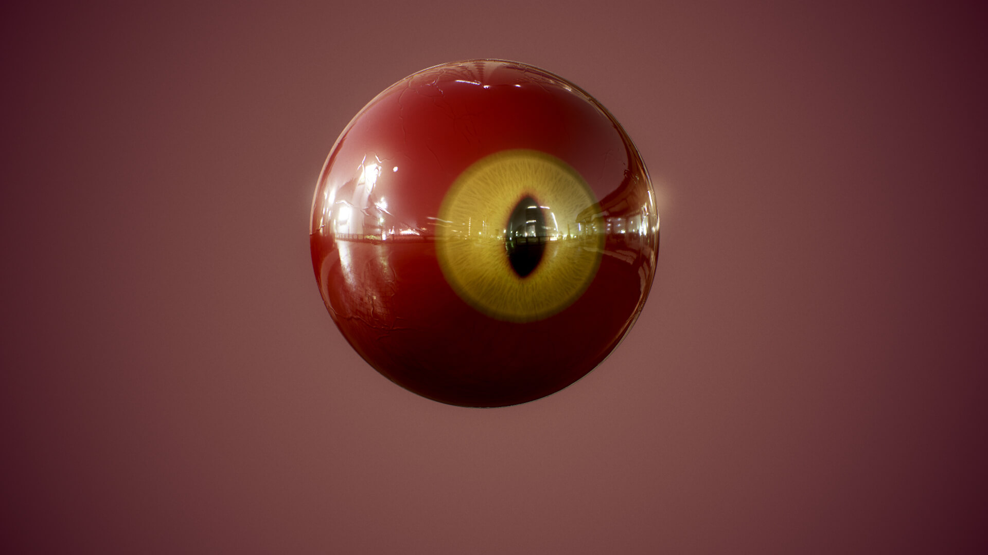 18 Eyes of Monsters and Zombies - 3D Model by Davlet