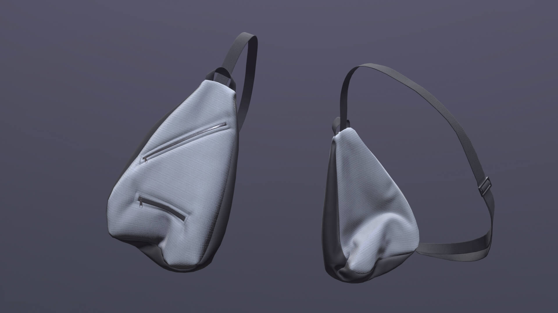 Backpack 01 - Game Ready 3D Model by Davlet