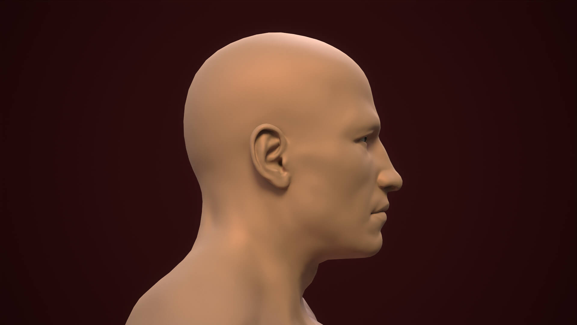 Base Mesh Male Body - Collection 1 3D Model by Davlet