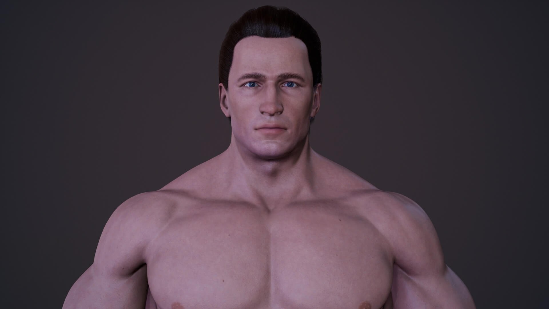 Bodybuilder V02 - 3D Model by Davlet