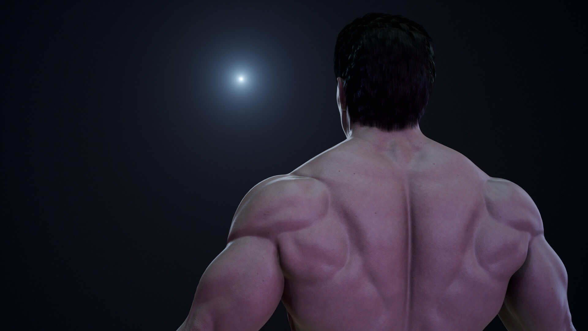 Bodybuilder V02 - 3D Model by Davlet