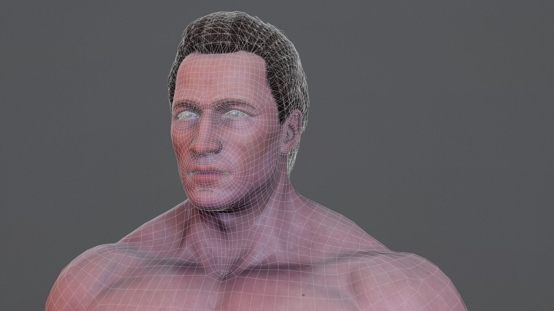 Bodybuilder V02 - 3D Model by Davlet