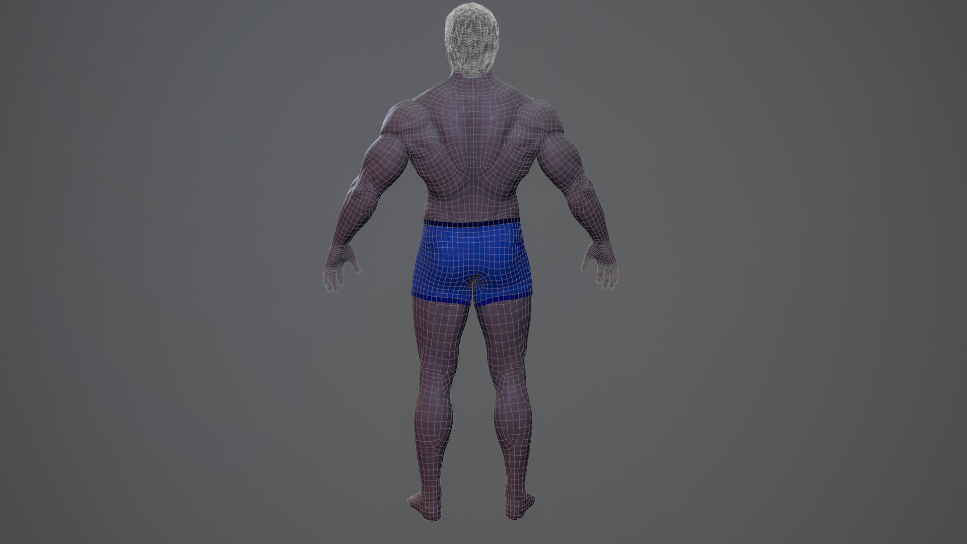 Bodybuilder V02 - 3D Model by Davlet