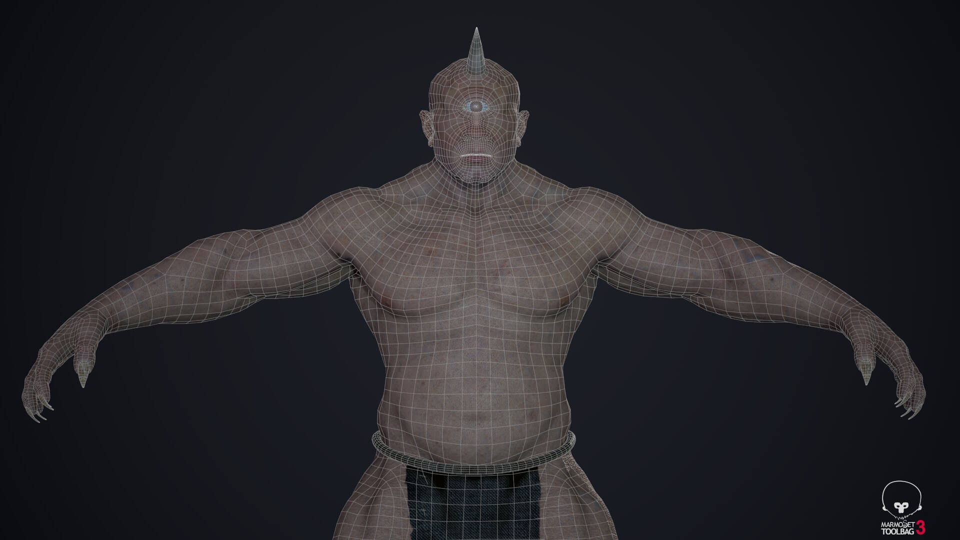 Cyclops 01 3D Model by Davlet