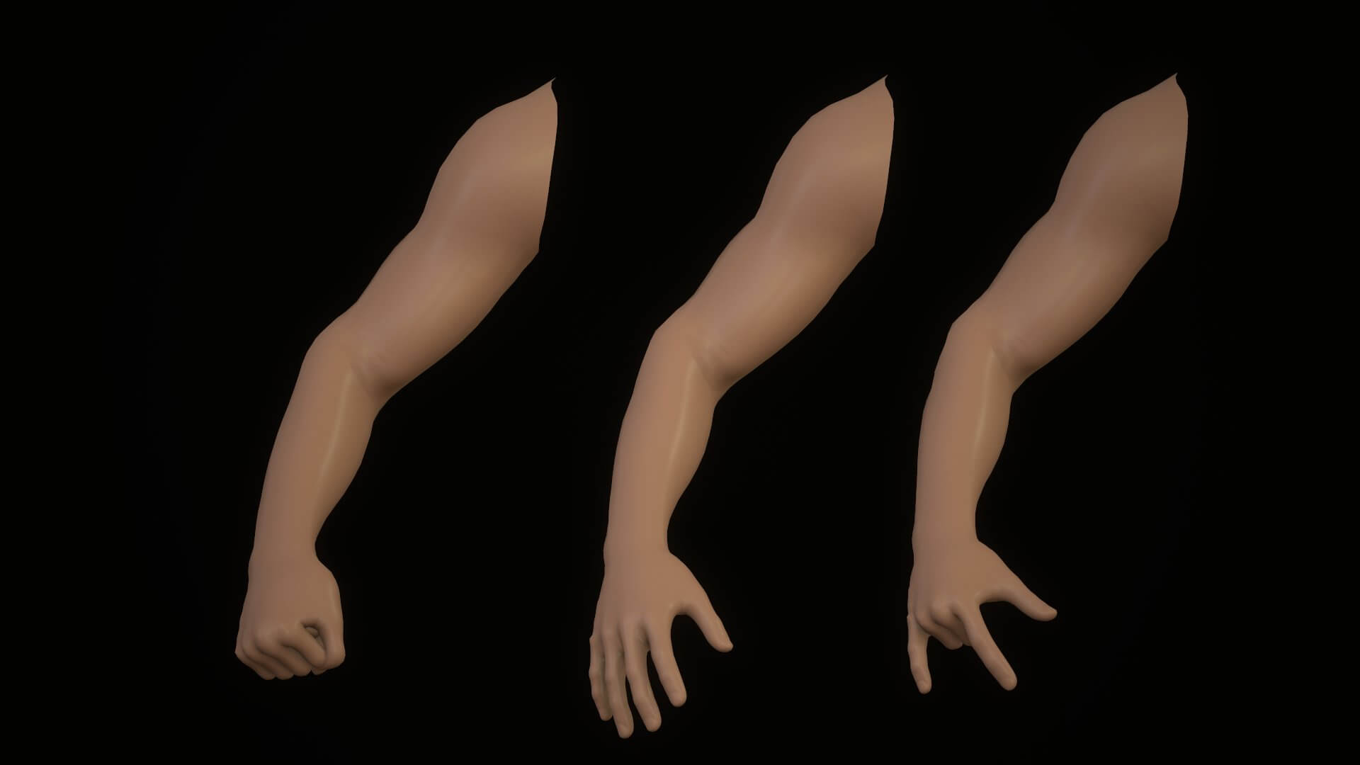 First Person Arms - 3D Model by Davlet