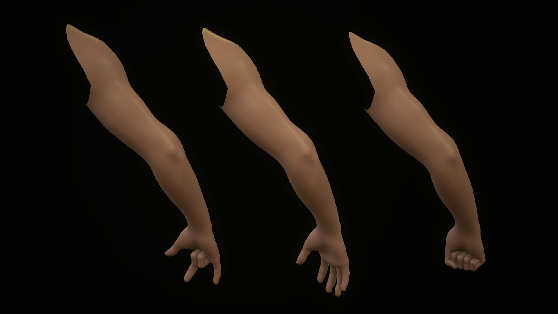 First Person Arms - 3D Model by Davlet