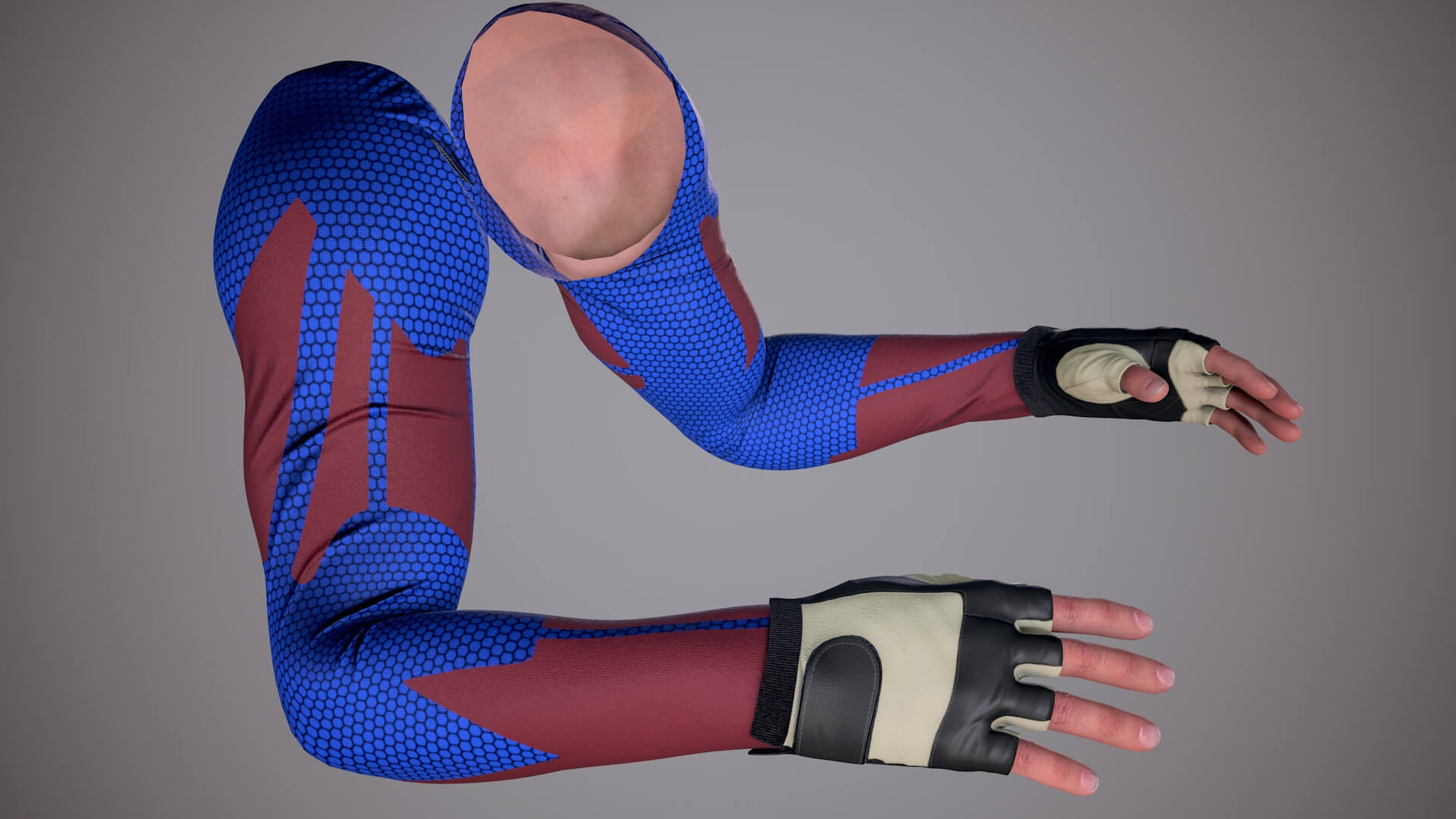 FPS Arms 04A - 3D Model by Davlet