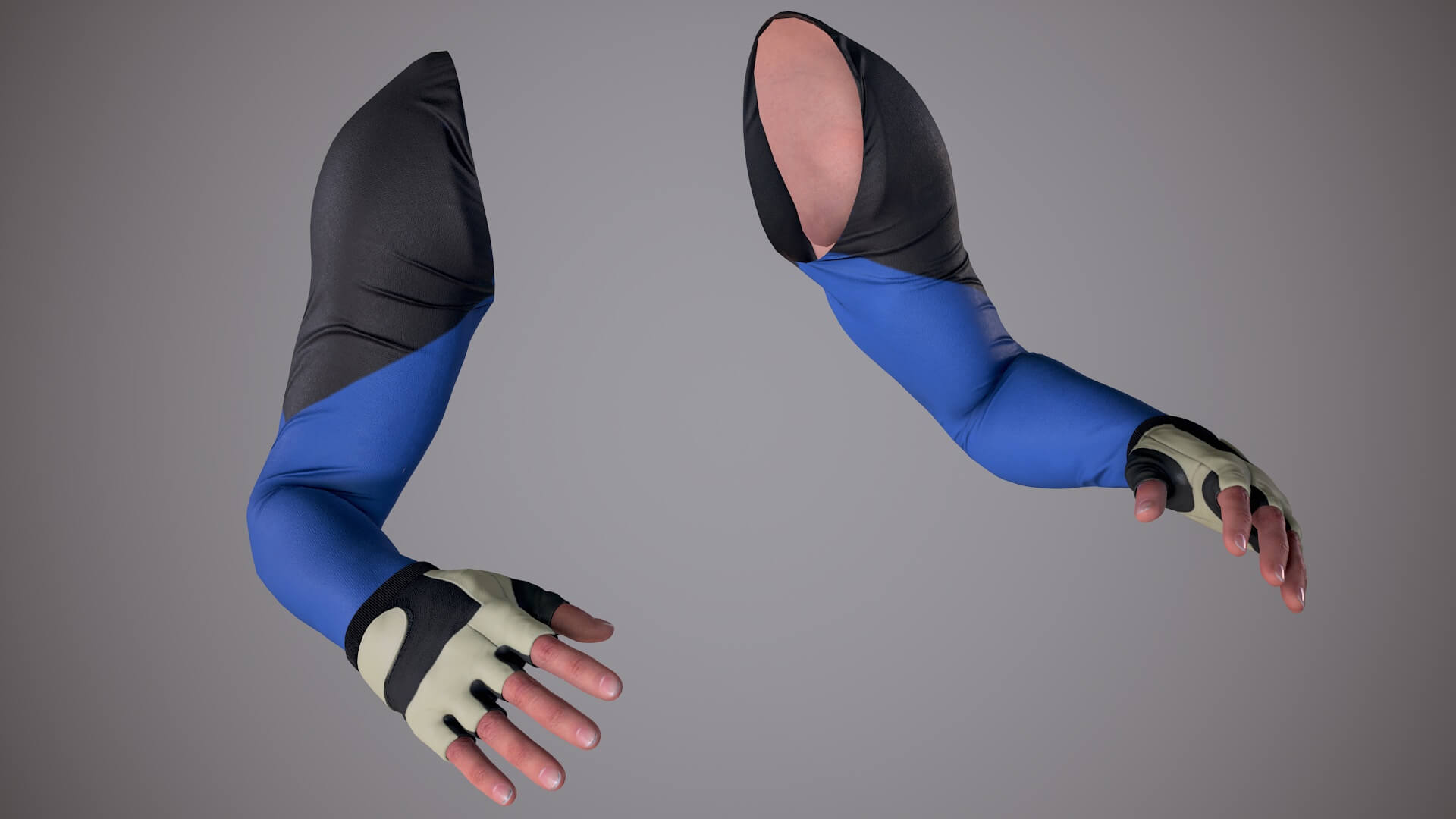 FPS Arms 04A - 3D Model by Davlet