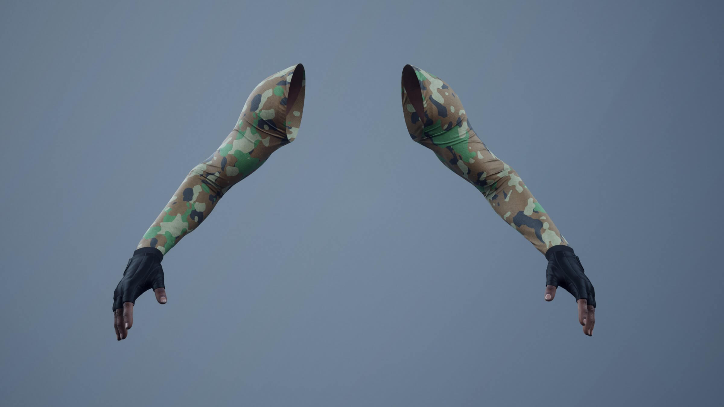 FPS First Person Arms - 01 B 3D Model by Davlet