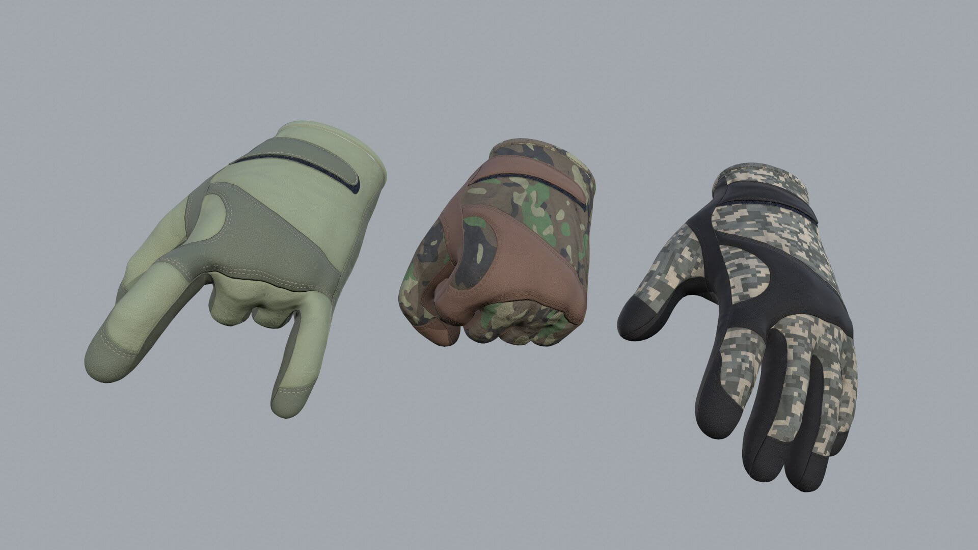 FPS First Person Arms - 03 3D Model by Davlet