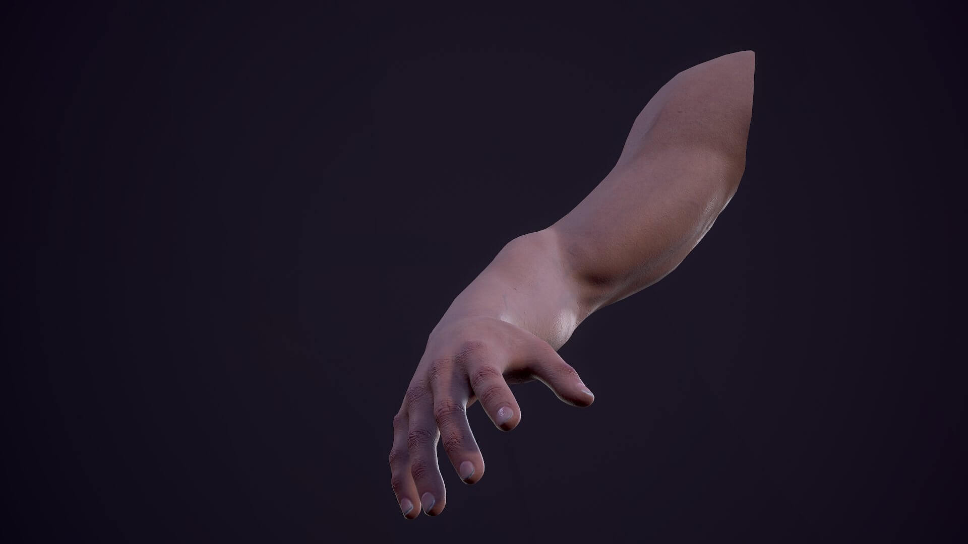 FPS First Person Arms - 03 3D Model by Davlet