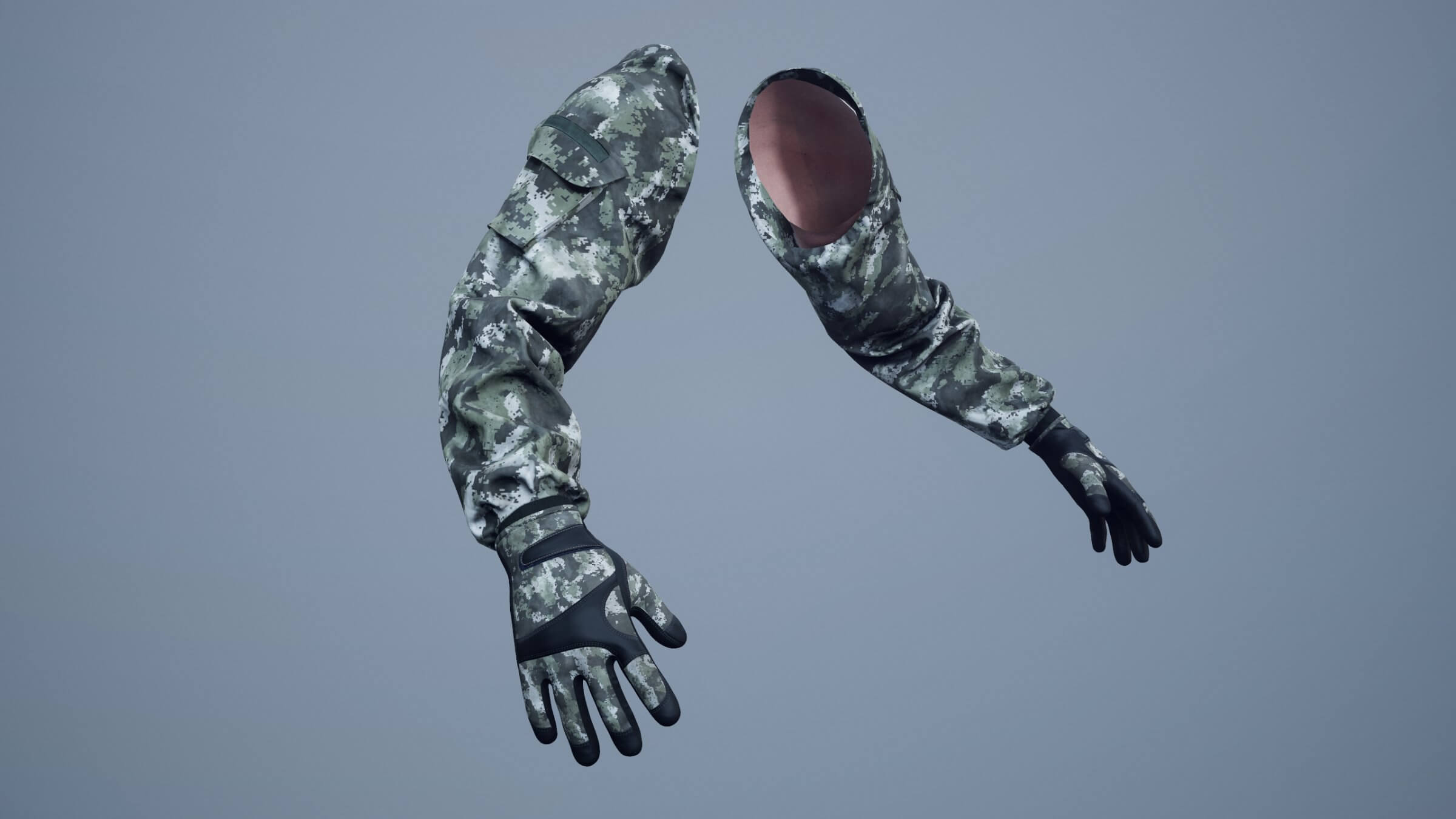 FPS First Person Arms - 04 3D Model by Davlet