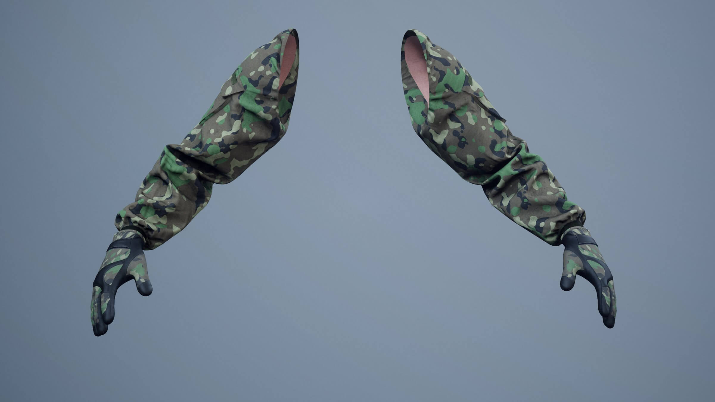 FPS First Person Arms - 04 3D Model by Davlet