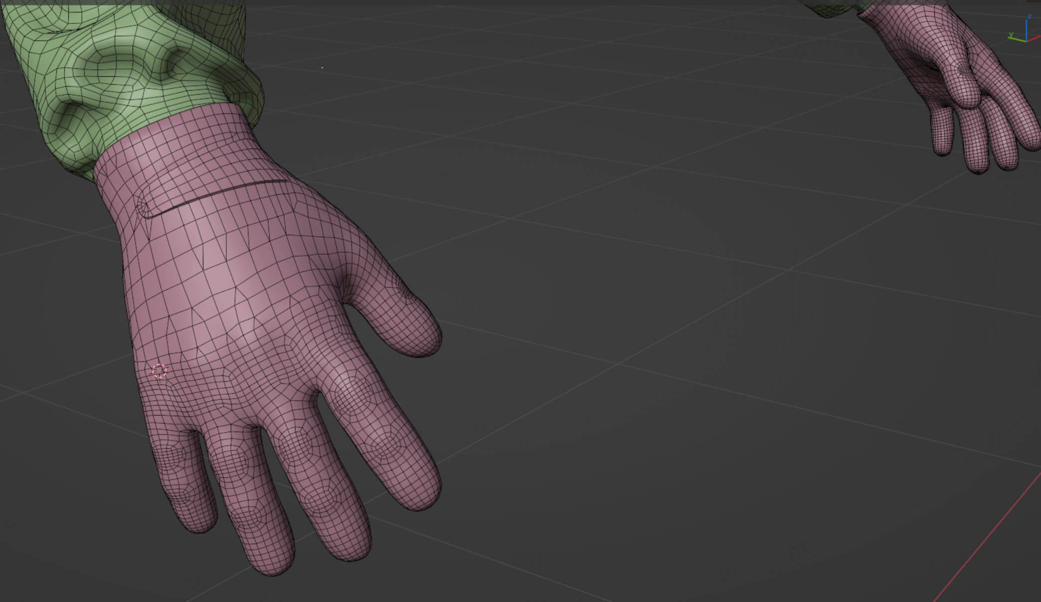 FPS First Person Arms - 04 3D Model by Davlet