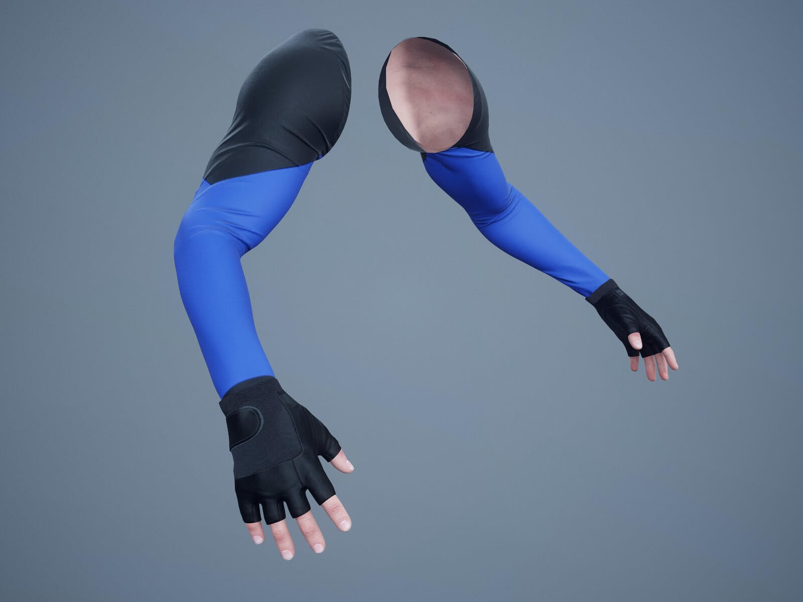 FPS First Person Arms - 02 3D Model by Davlet