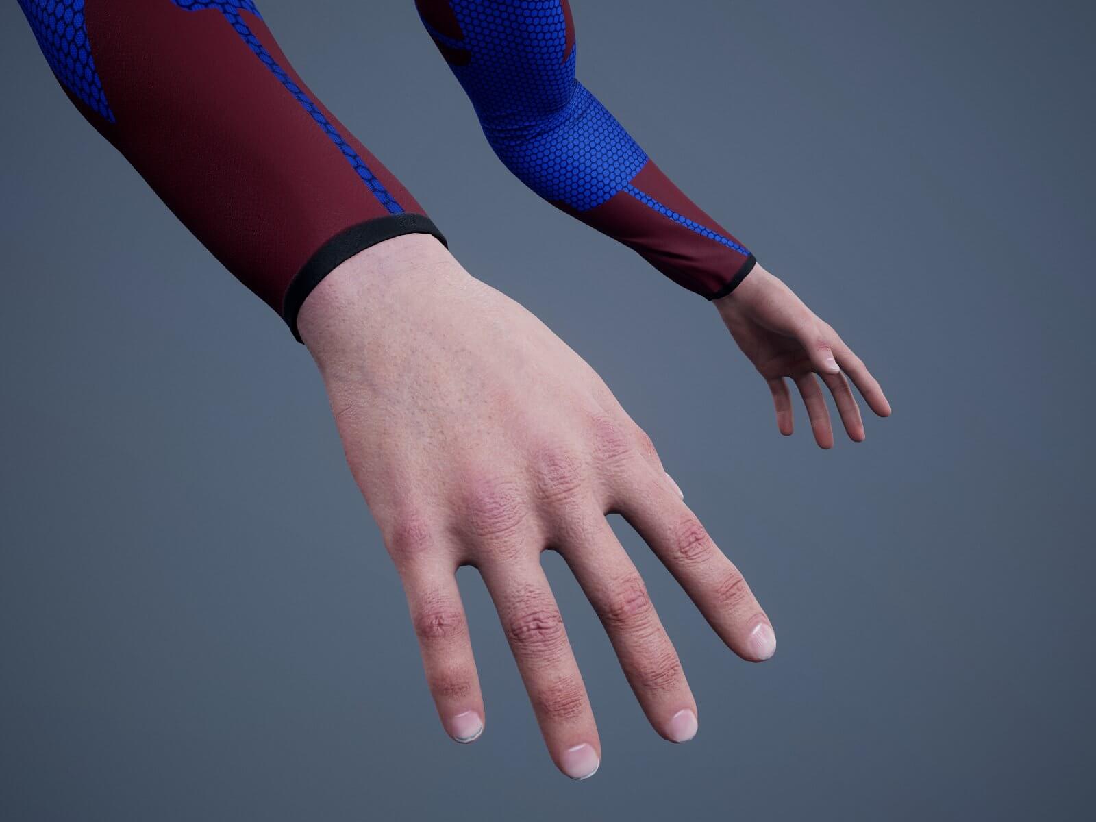 FPS First Person Arms - 02 3D Model by Davlet