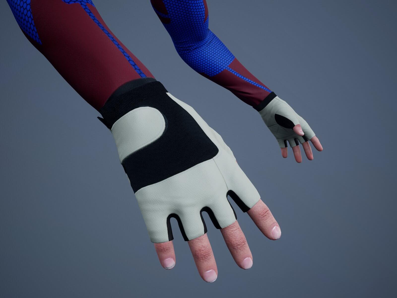 FPS First Person Arms - 02 3D Model by Davlet