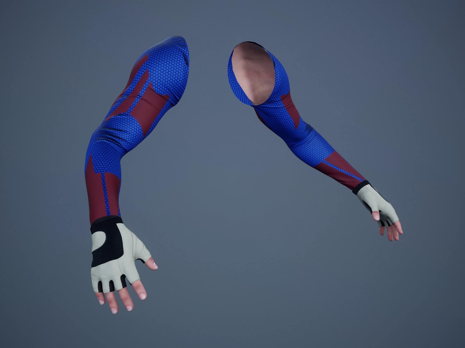 FPS First Person Arms - 02 3D Model by Davlet