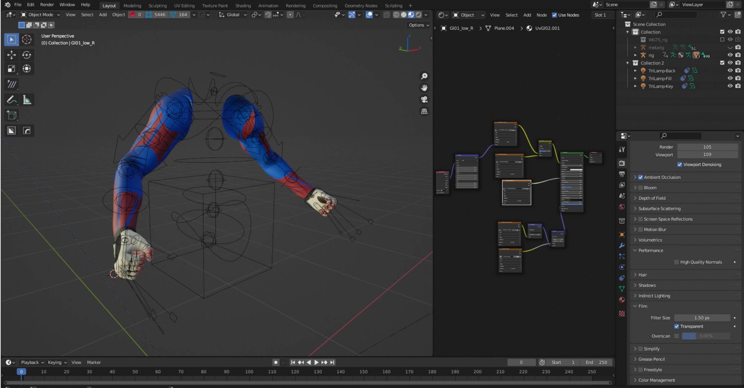 FPS First Person Arms - 02 3D Model by Davlet