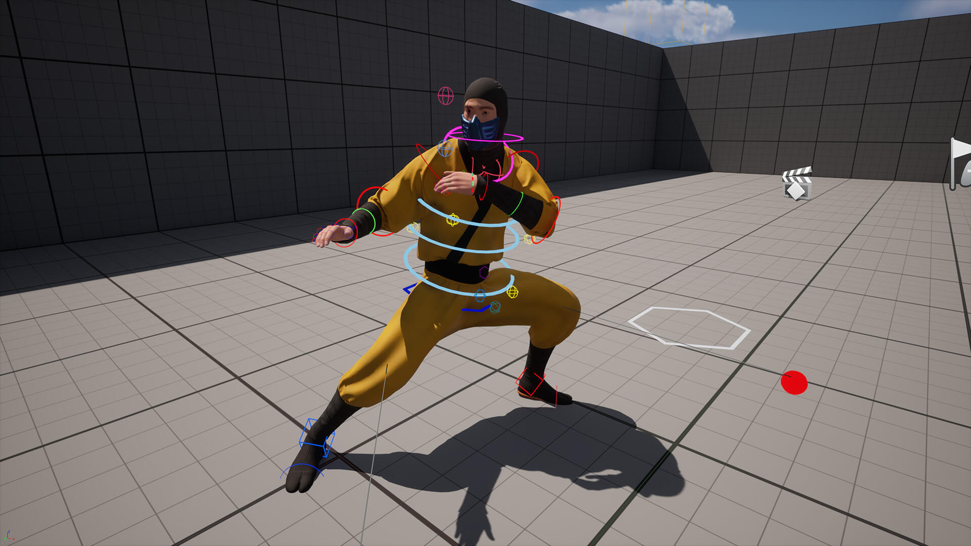 Ninja 03 - 3D Model by Davlet