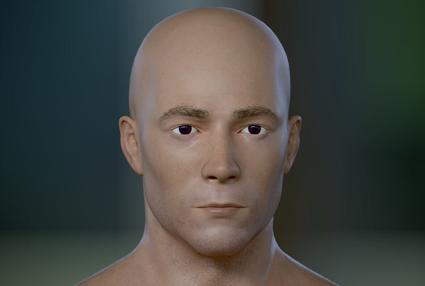 Realistic Eye For Game Characters - 3D Model by Davlet