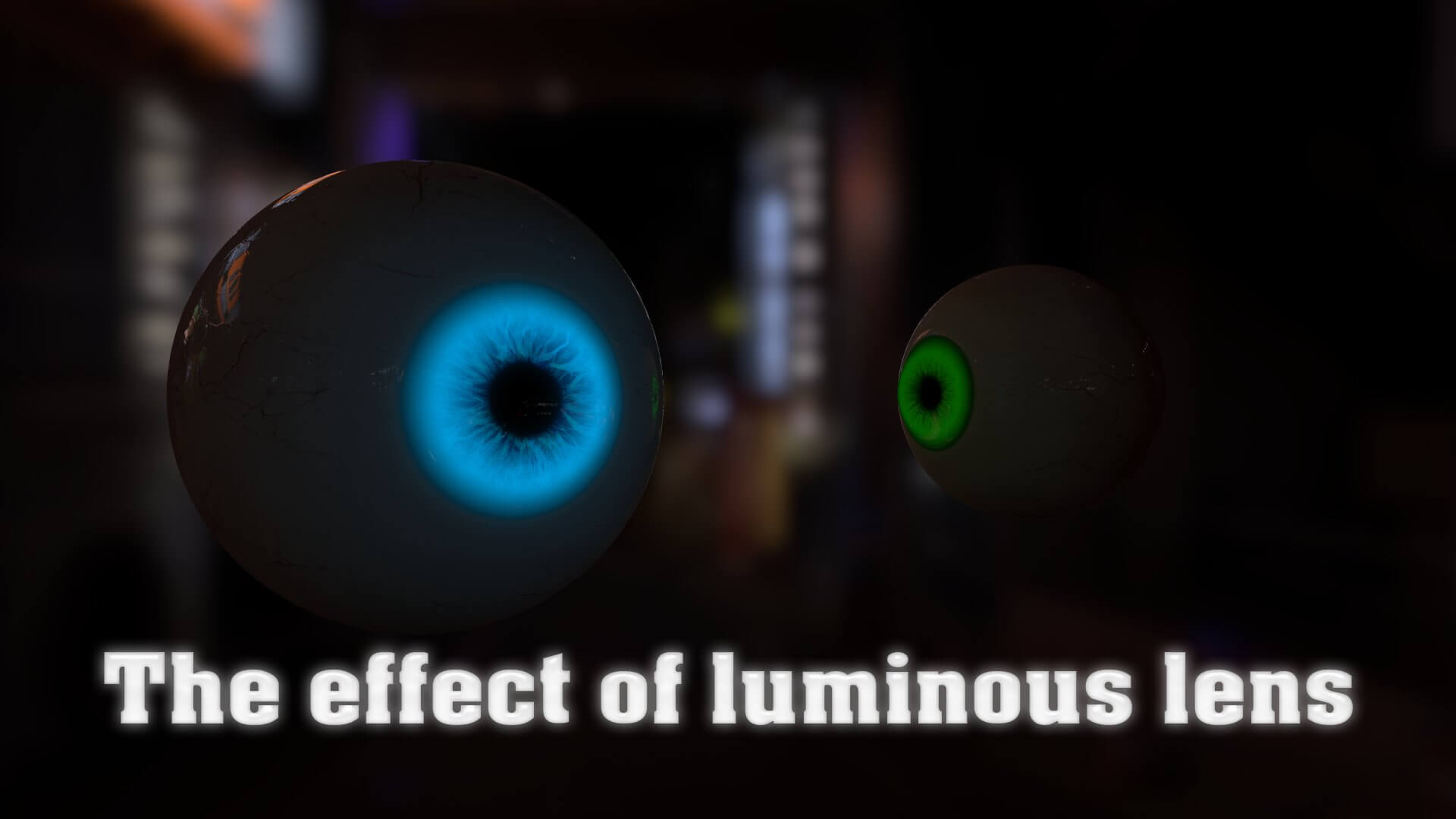 Realistic Eye For Game Characters - 3D Model by Davlet