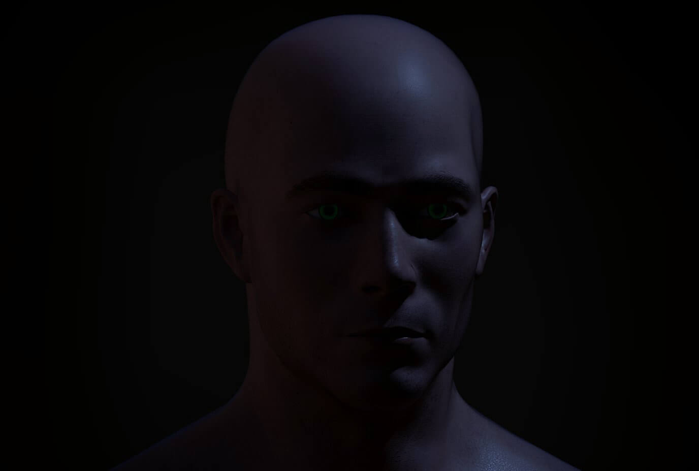Realistic Eye For Game Characters - 3D Model by Davlet