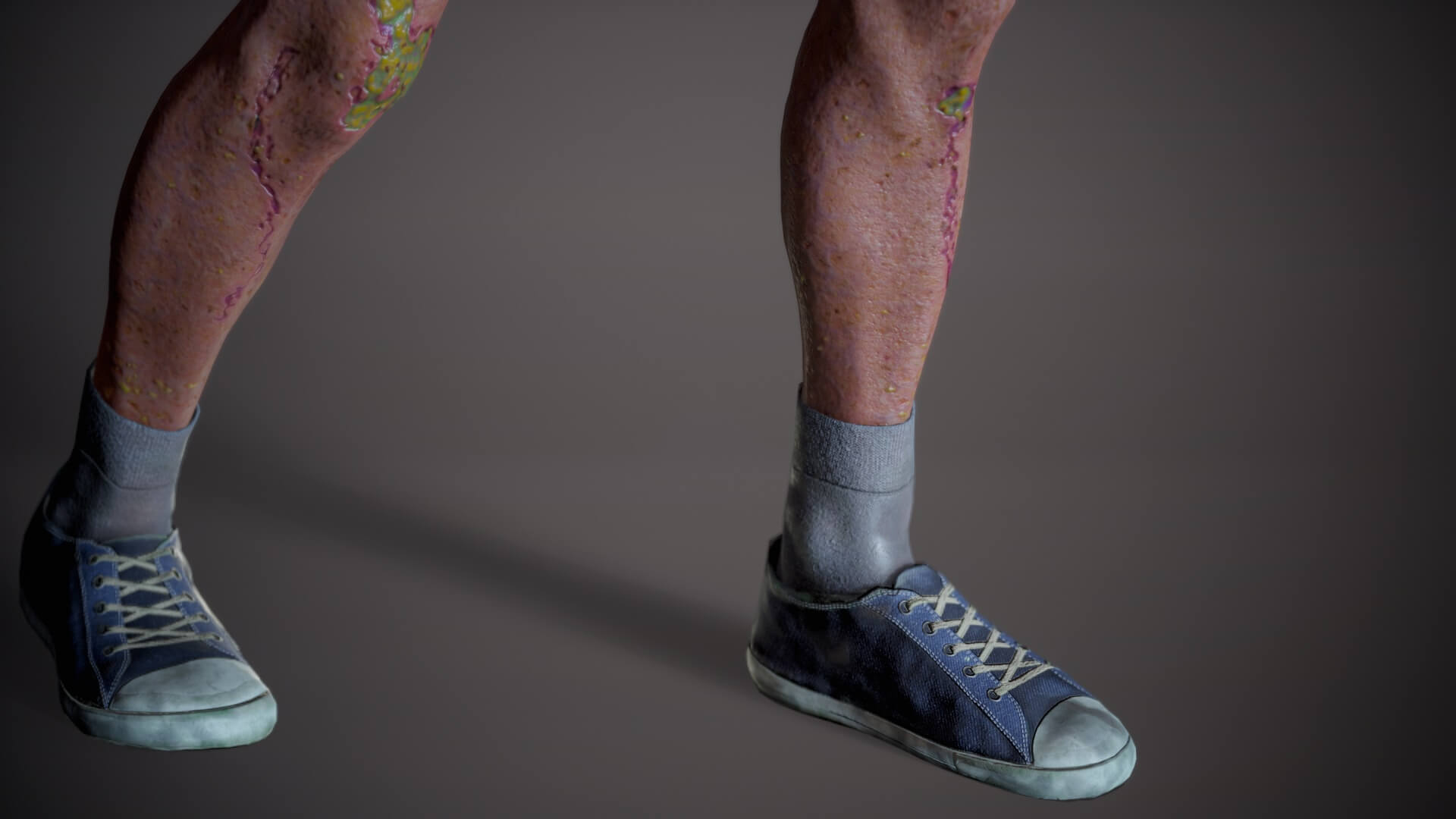 Realistic Zombie 01 - 3D Model by Davlet