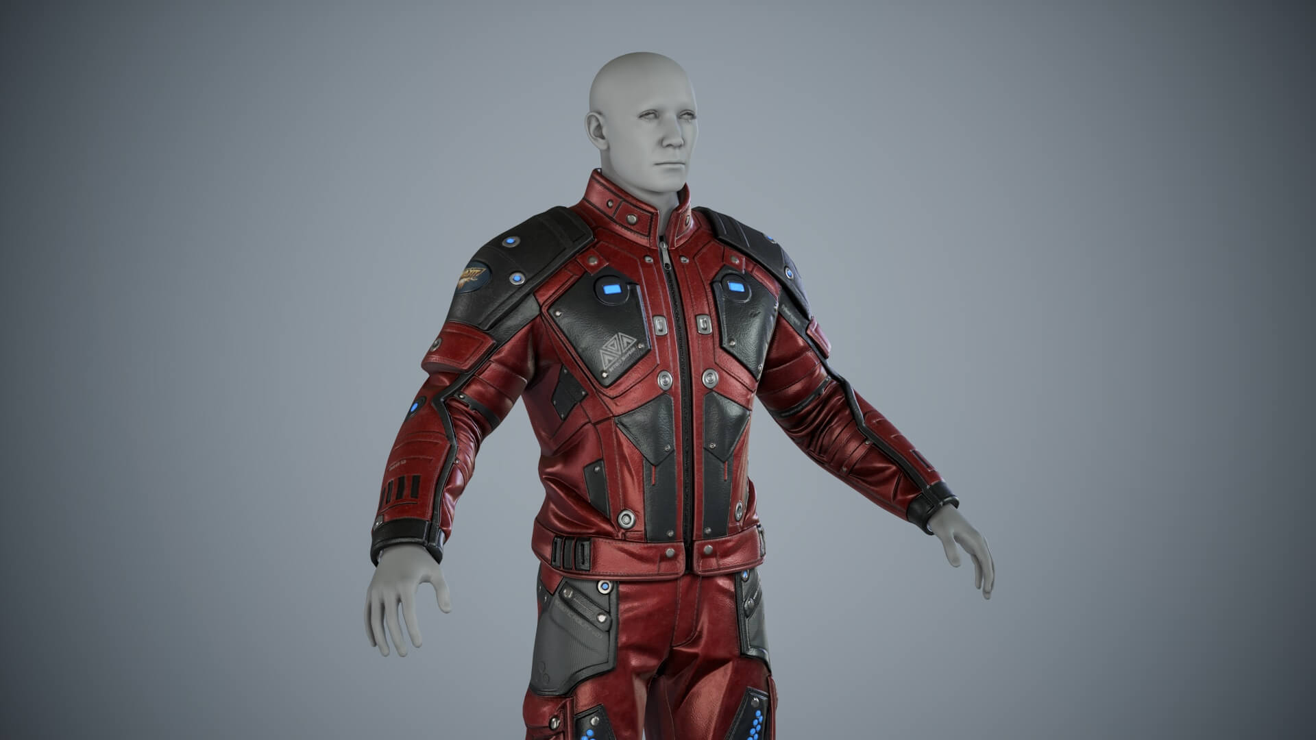 Sci Fi Cyberpunk Pack 01 - 3D Model by Davlet