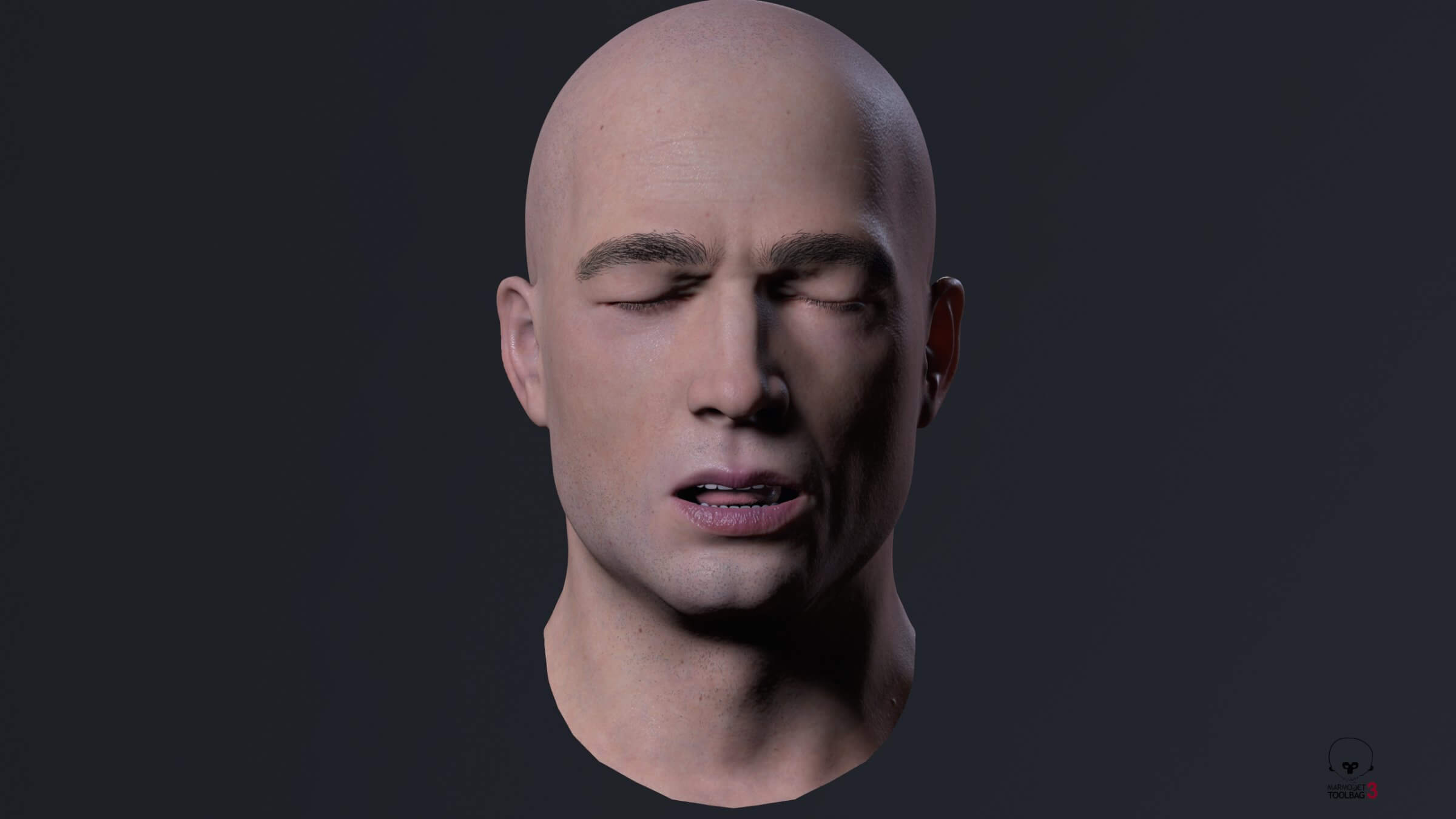 Soldier Head - 01 3D Model by Davlet