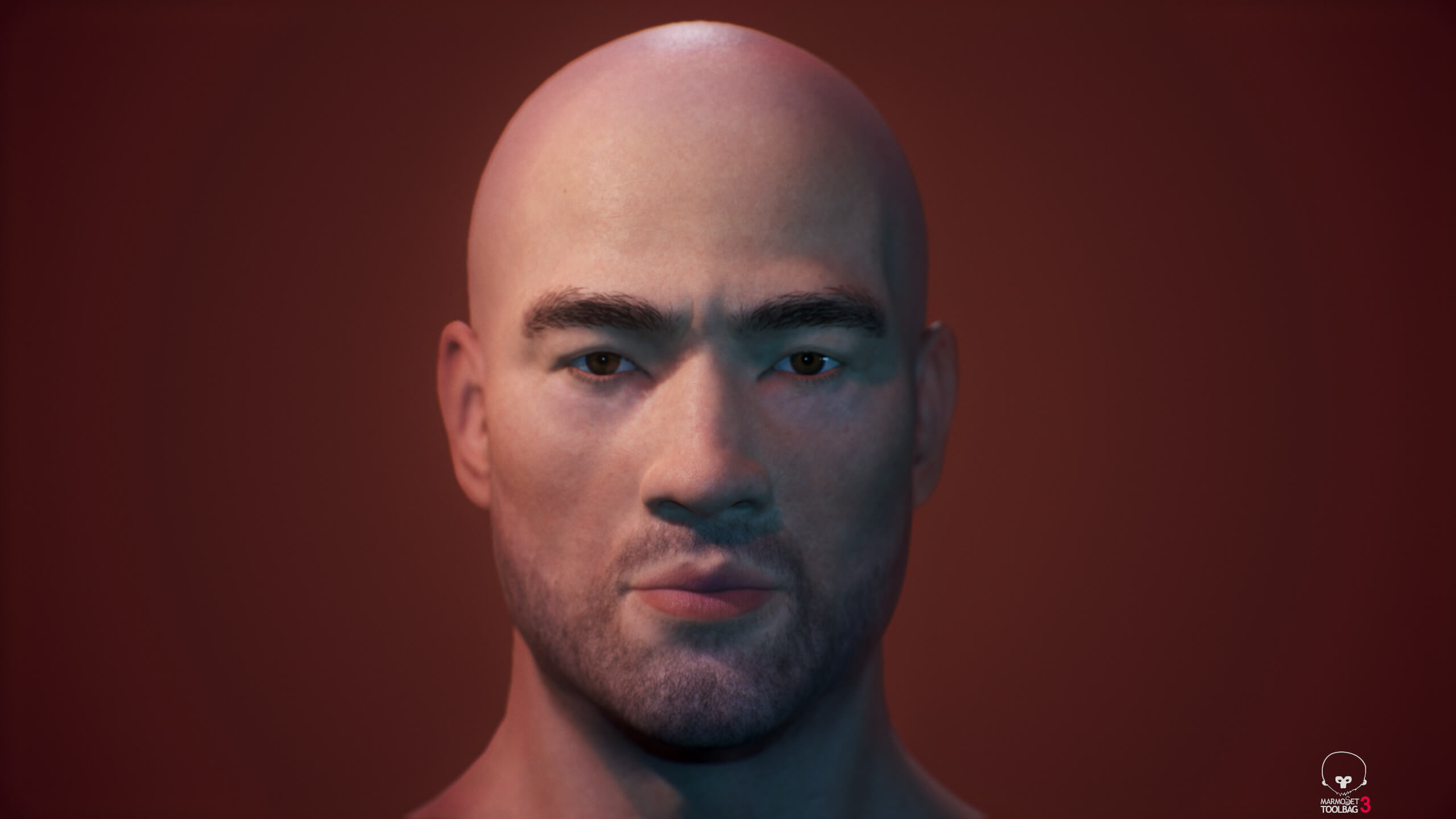 Soldier Head - Update 02 3D Model by Davlet
