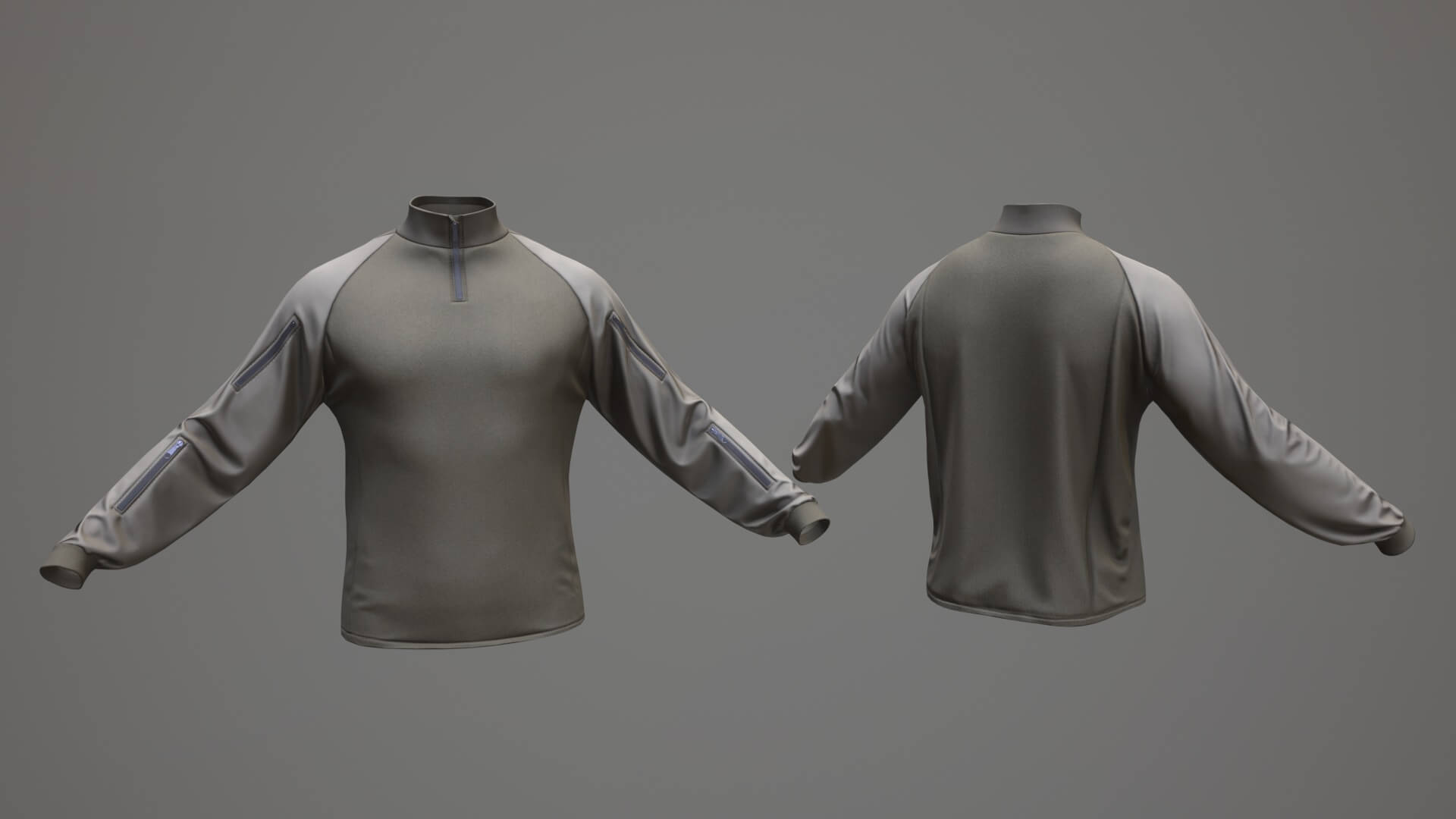 Sweater 01 Game Ready - 3D Model by Davlet