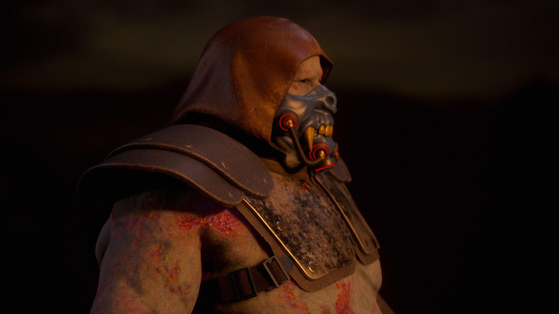 Zombie Boss (Rigged) - 3D Model by Davlet