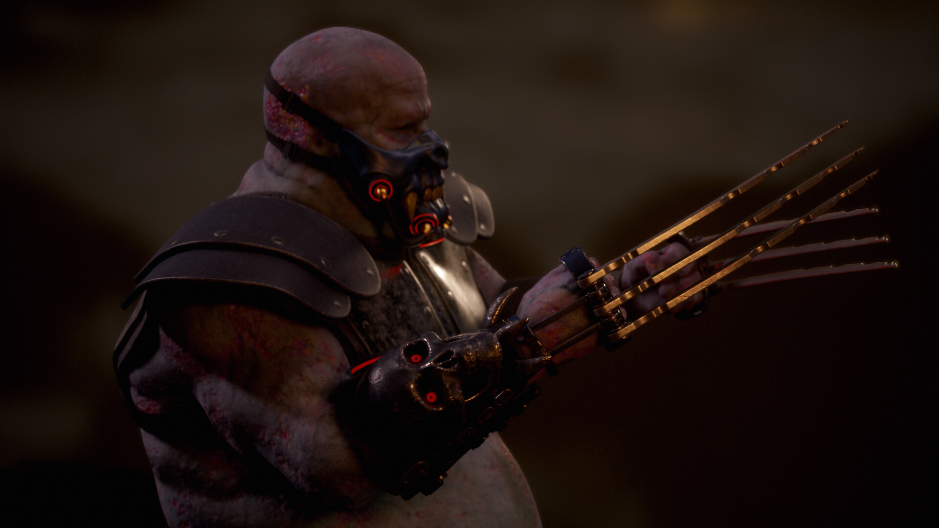 Zombie Boss (Rigged) - 3D Model by Davlet