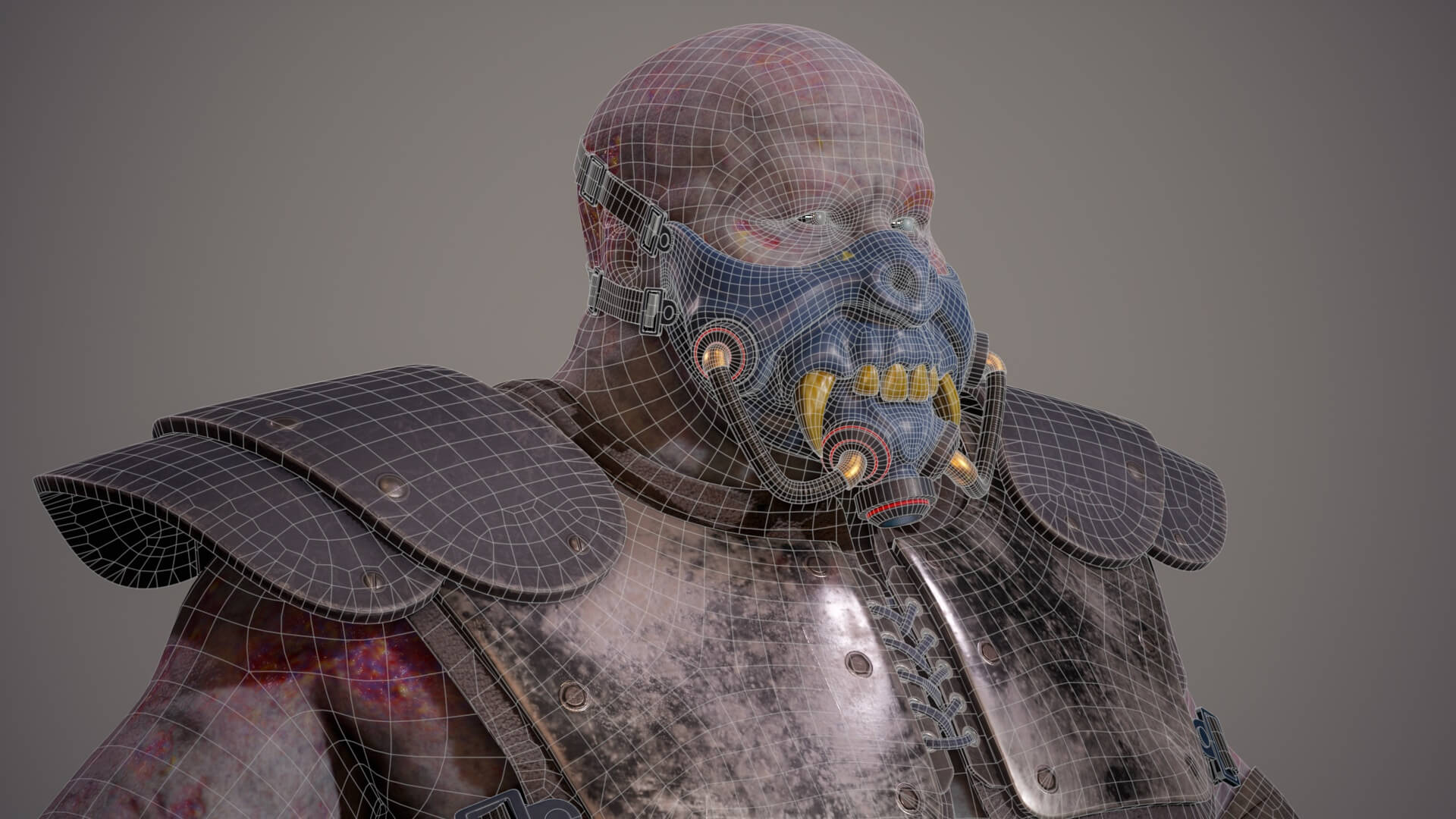 Zombie Boss (Rigged) - 3D Model by Davlet