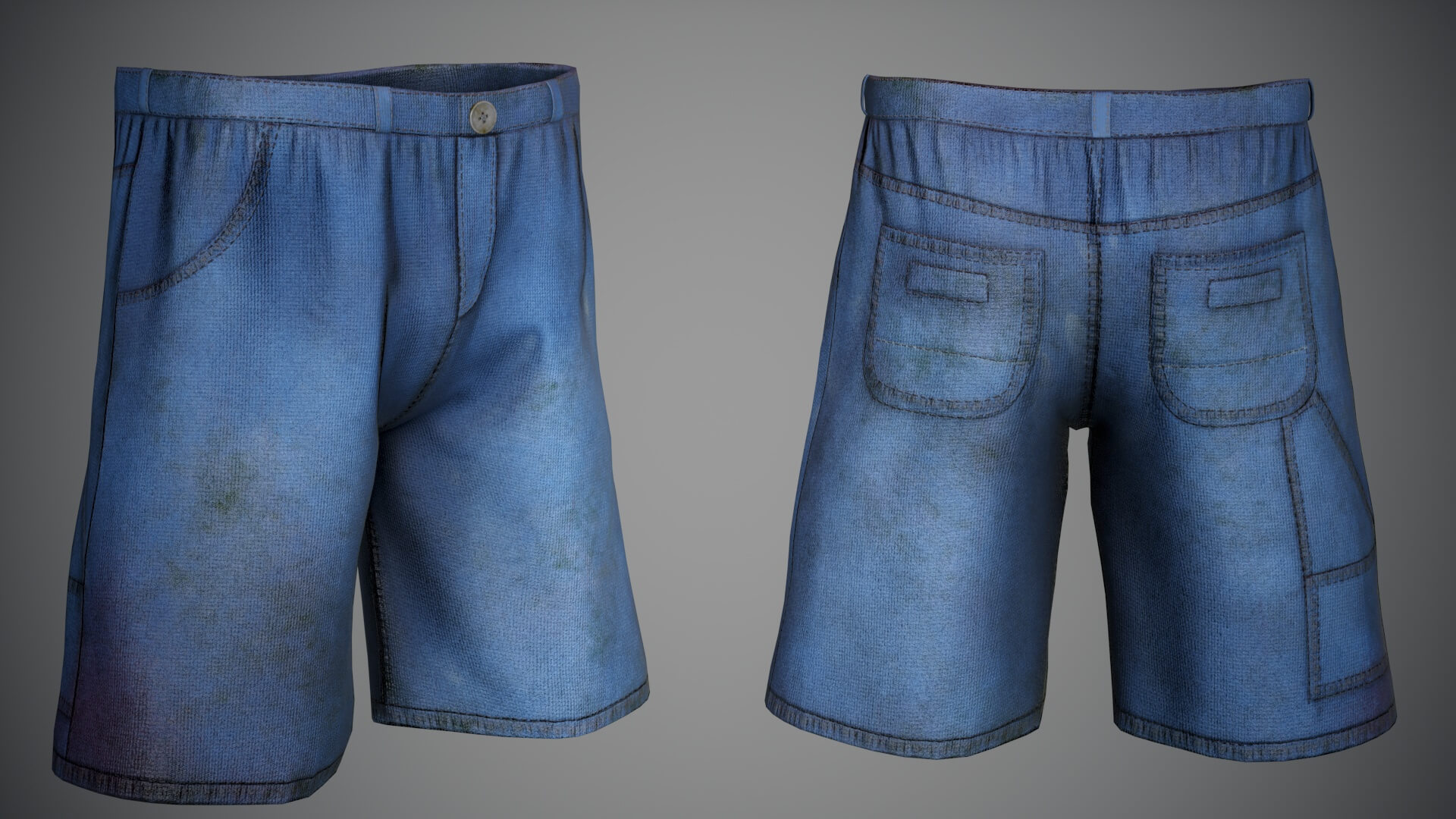 Zombie Clothes Pack 1 - 3D Model by Davlet