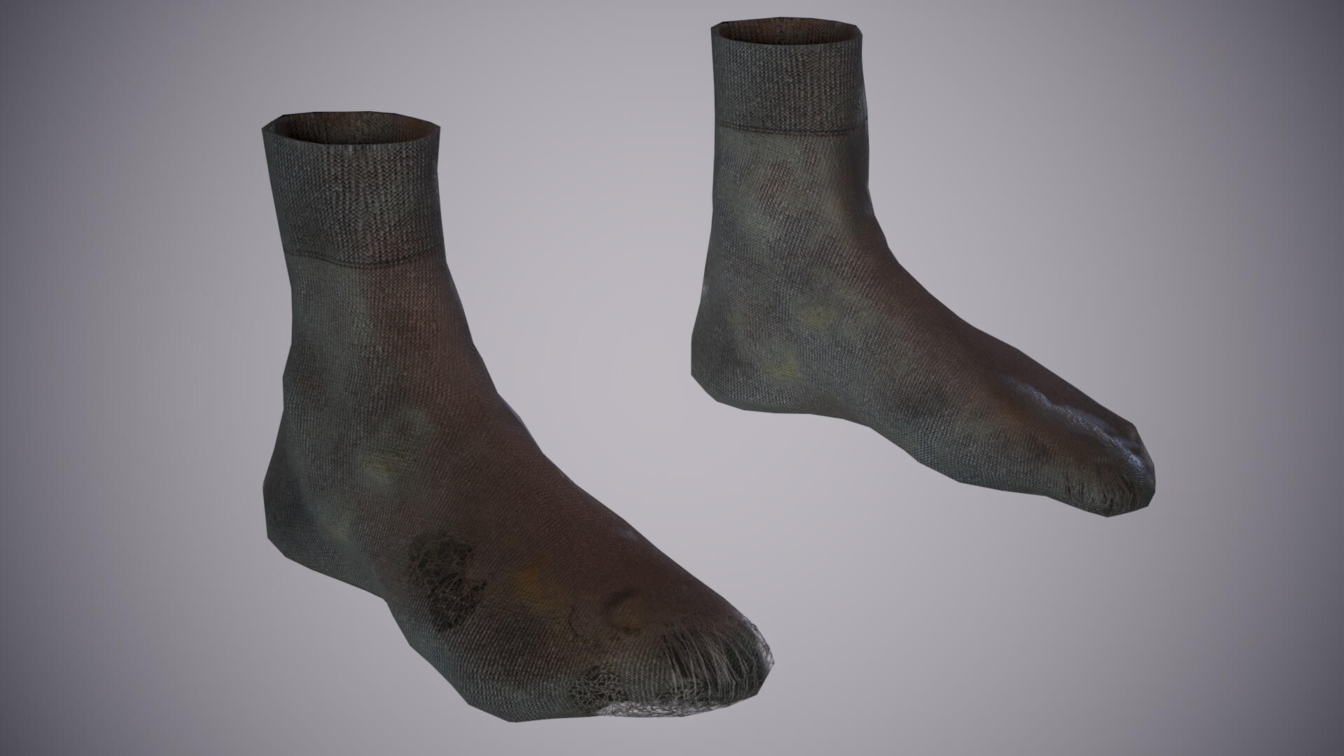 Zombie Clothes Pack 1 - 3D Model by Davlet