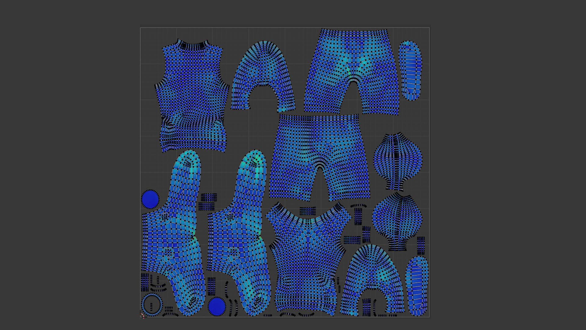 Zombie Clothes Pack 1 - 3D Model by Davlet