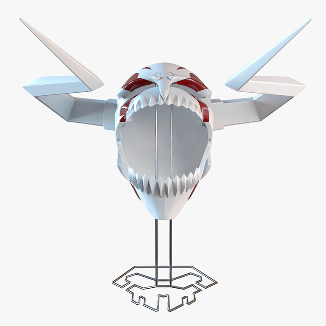 Bleach Ichigo's Hollow Mask STL - 3D Model by dawnhurt