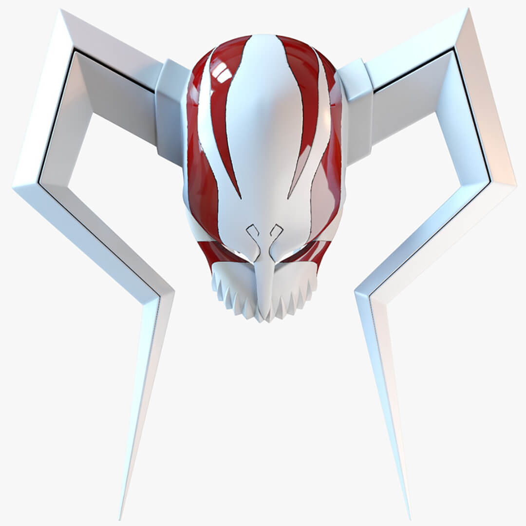 Bleach Ichigo's Hollow Mask STL - 3D Model by dawnhurt