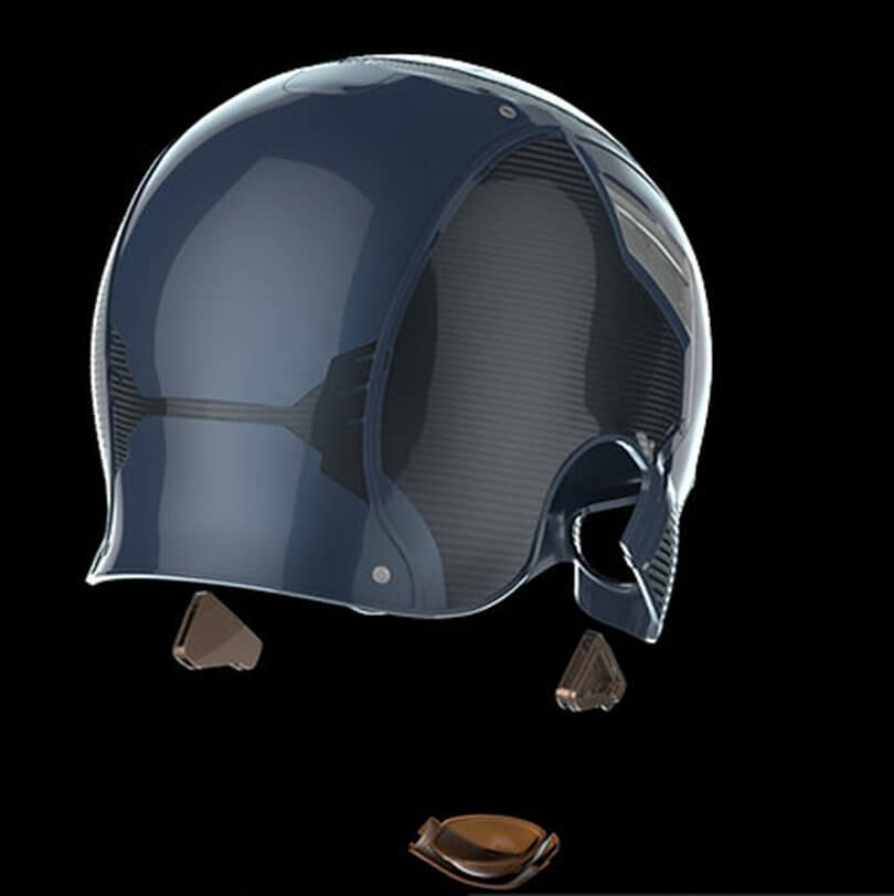 Captain America Helmet - 3D Model by dawnhurt