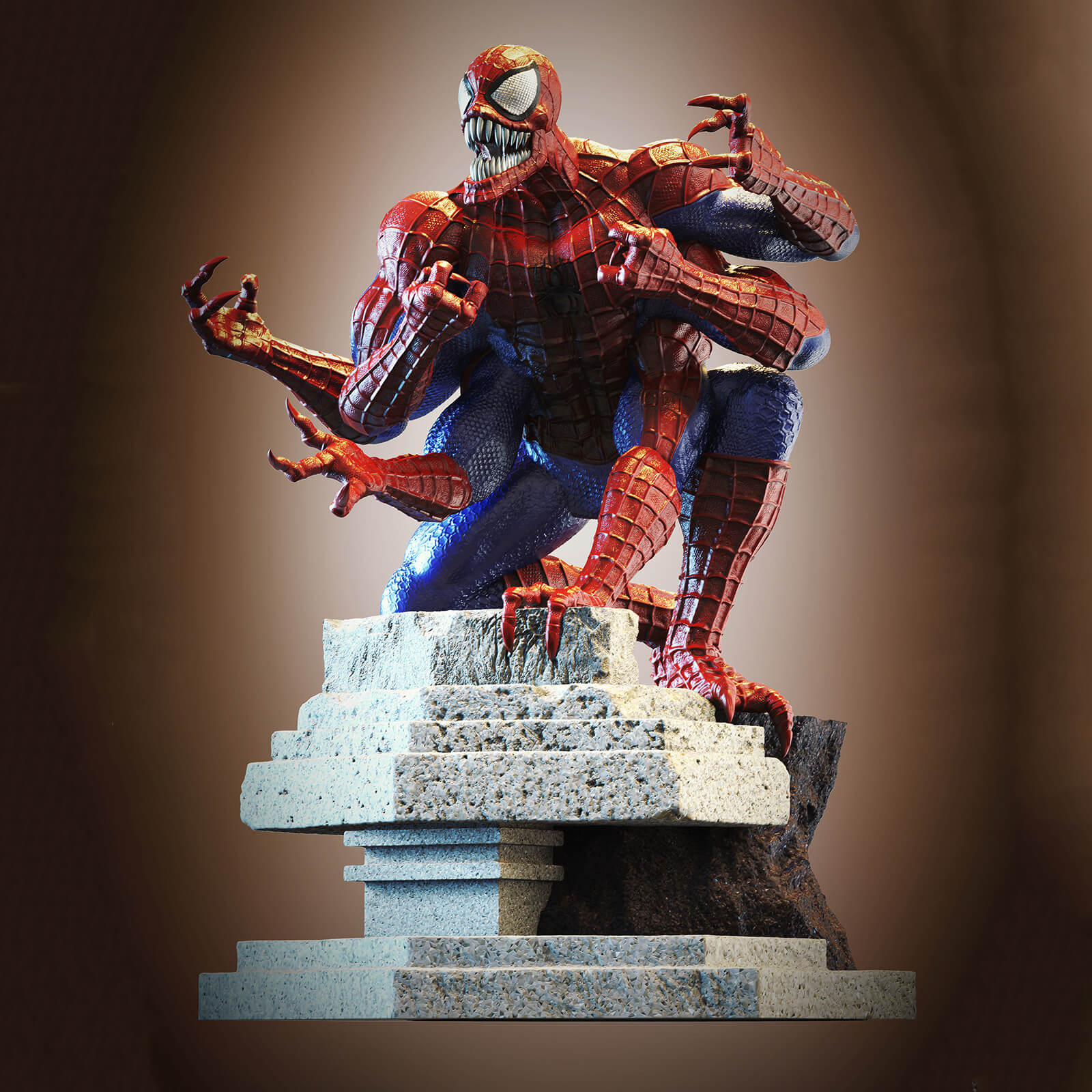 Spiderman Marvel - 3D Model by dawnhurt