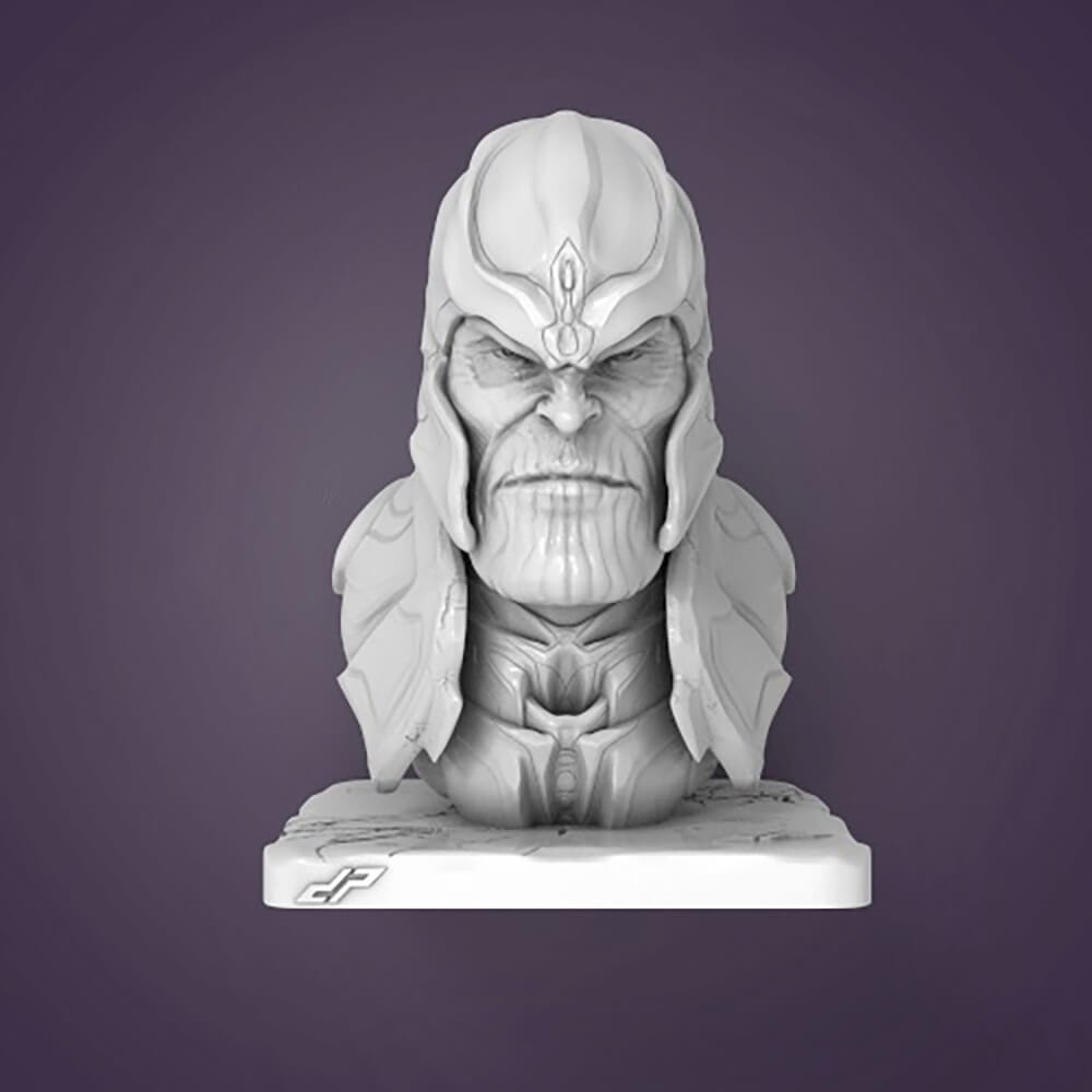 Thanos Endgame Bust - 3D Model by dawnhurt