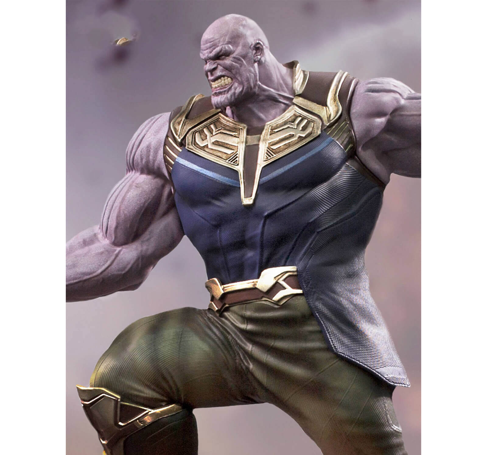 Thanos Endgame Figurines - 3D Model by dawnhurt