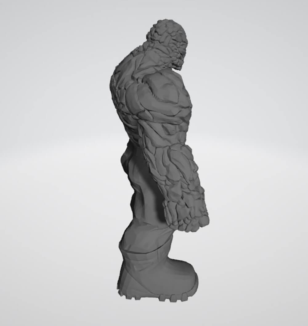 The Thing Marvel Statue - 3D Model by dawnhurt